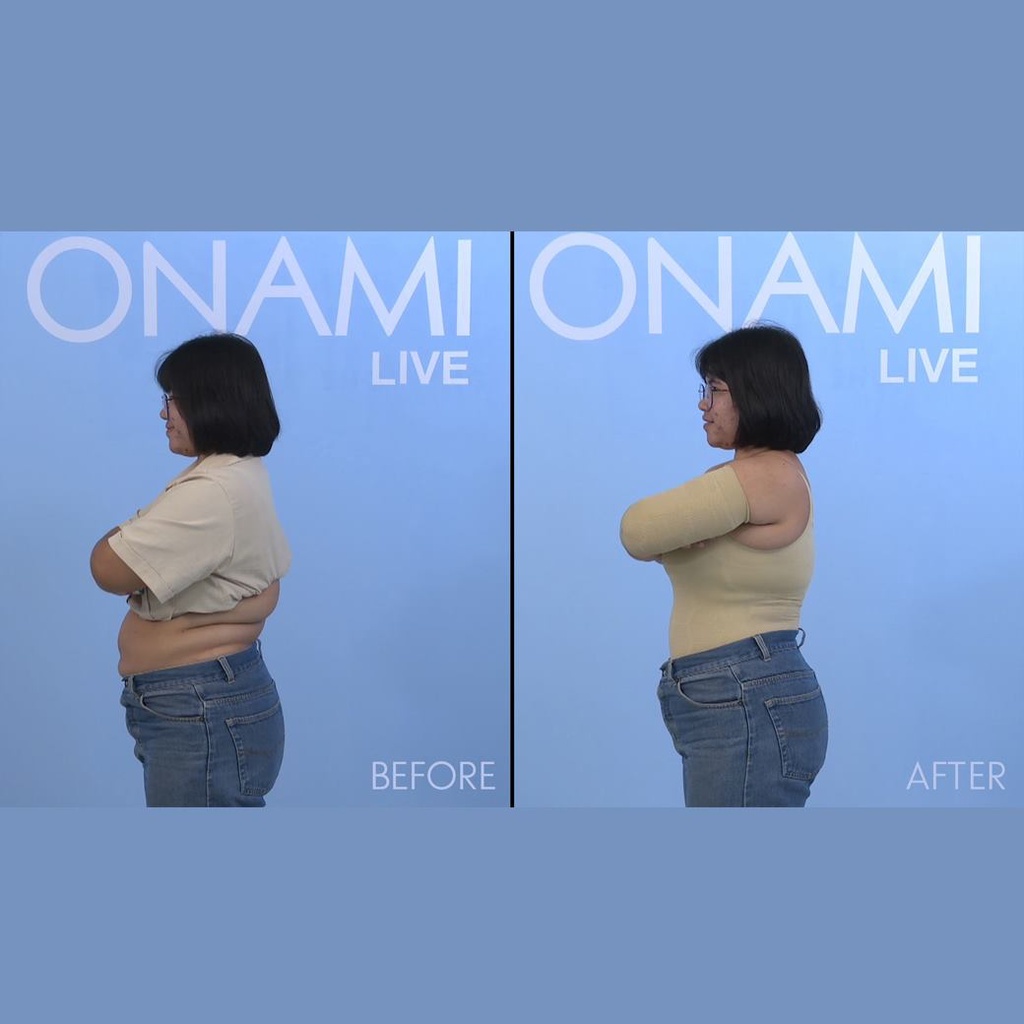 แพ็ค 2 ชุด Onami Nanowell Double Dot (สีครีม) 2ชุด ชุดกระชับสัดส่วนโอนามิ นาโนเวลดับเบิ้ลดอท ของ ...