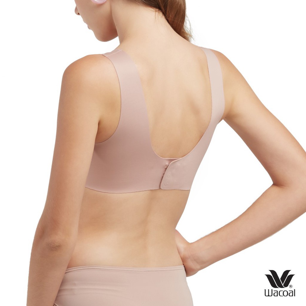 Wacoal Smart Size Go Girls วาโก้ S M L Bra set 2 ชิ้น รุ่น WB3Y27 สีเบจ-แดง (เฉพาะบรา) - wacoal ...