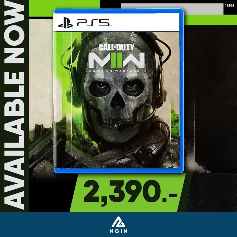 พร้อมส่งPS5 Call of Duty Modern Warfare II Z3Asiaวางจำหน่าย 28102022 - j.a.gameshop - ThaiPick