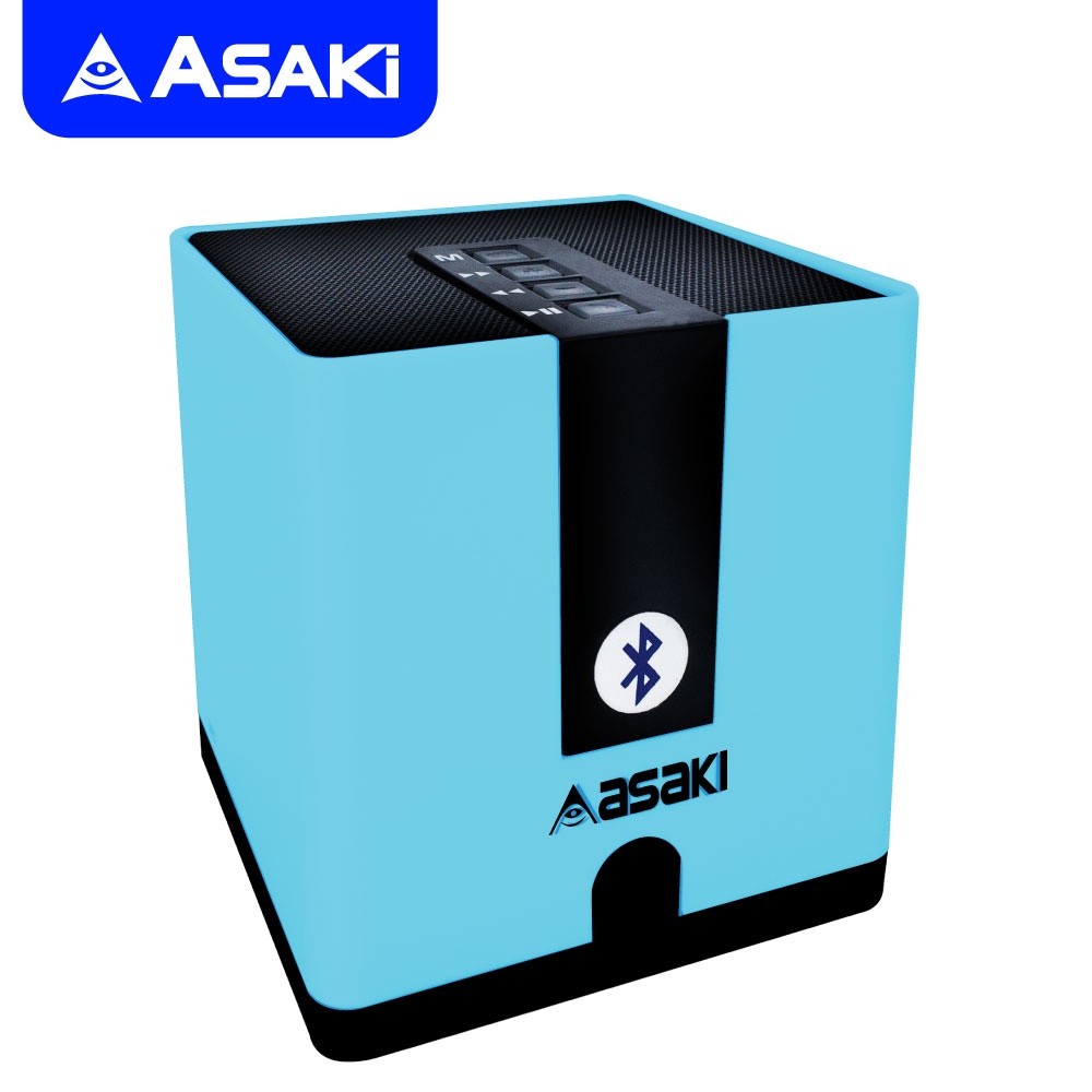 เหลือ 89 ส่งฟรี Asaki Bluetooth Speaker ลำโพงบลูทูธไร้สาย แบบพกพา ...