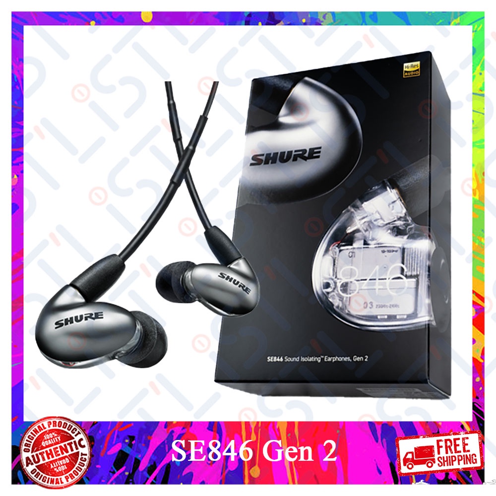 Shure SE846 GEN 2 Sound Isolating Earphones | Shopee Thailand