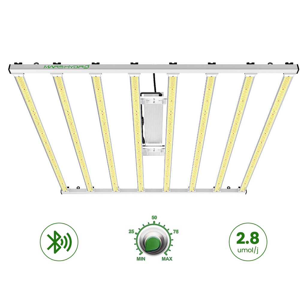 ไฟปลูกต้นไม้ Led grow light 240W 280W UVIR มีดิมเมอร์รีโมทปรับแสง Full ...