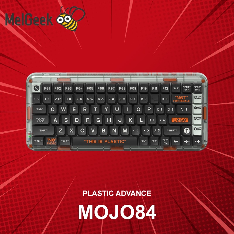 คีย์บอร์ด Melgeek Mojo84 Plastic Advance (ภาษาอังกฤษ) ประกันศูนย์ 1 ปี ...