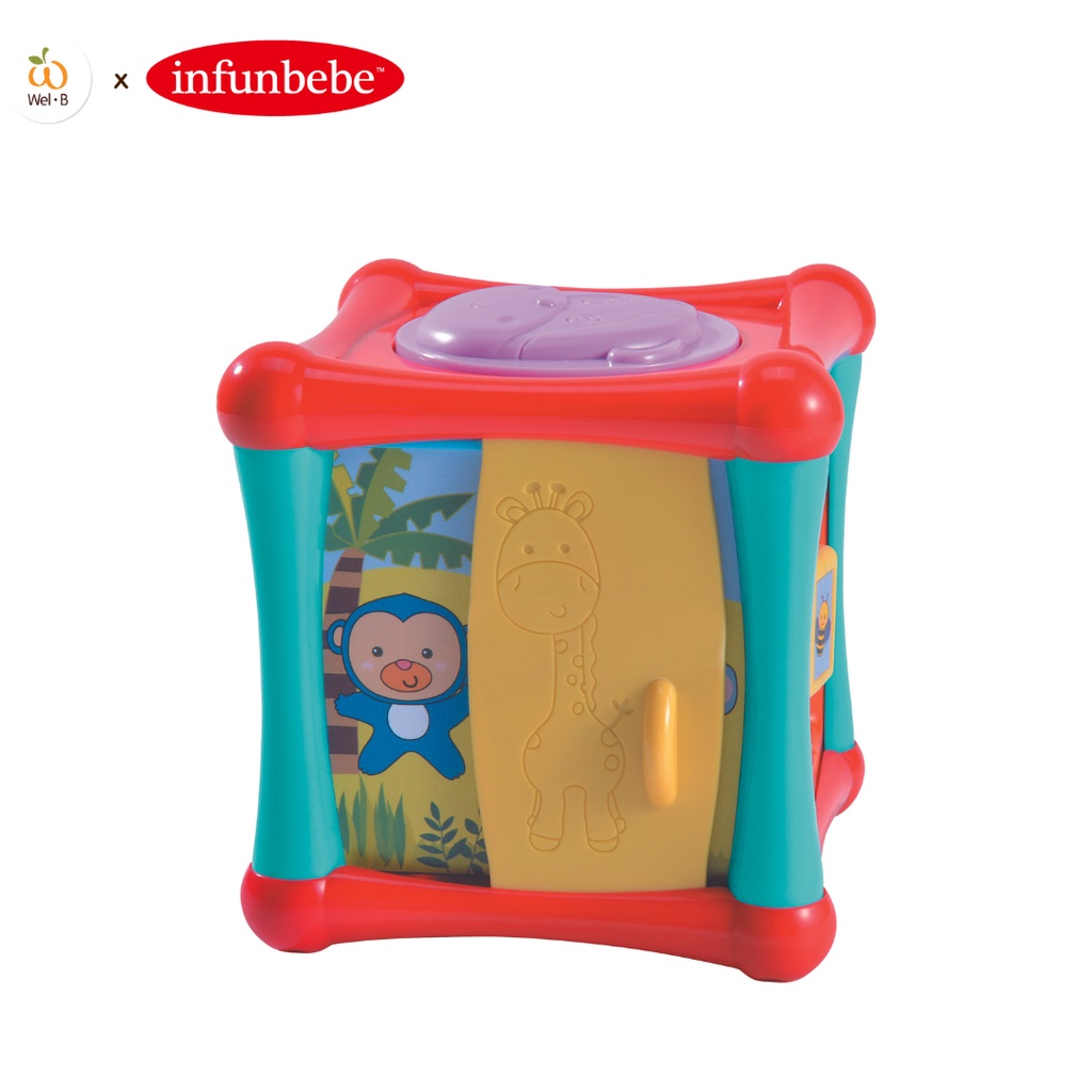 Wel-B x Infunbebe My 1st Activity Cube (กล่องกิจกรมของเล่นเด็ก) - ของ ...