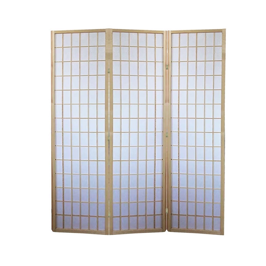 DELICATO ฉากกั้นห้อง 3 บาน รุ่น YD001 ขนาด 130.5X178.5X2ซม. สีไม้ สีไม้ shopee ถูกที่สุด พร้อม ...