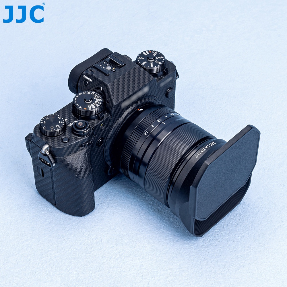 JJC LH-JXF23-2 เลนส์โลหะสแควร์เปลี่ยน LH-XF23-2 สำหรับ Fuji Fujifilm Fujinon XF 23mm F1.4 R LM ...