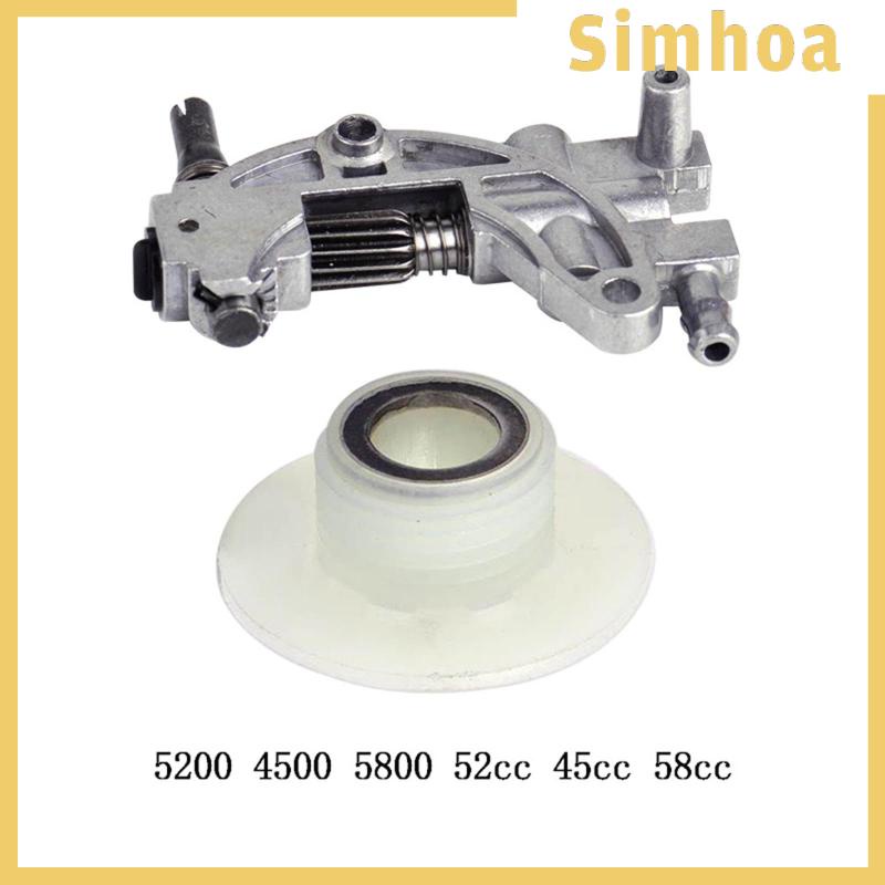 [SIMHOA] oil Pump Worm Gear Kit for Chain Saws 5200 4500 5800 Chain saws Parts | Shopee Thailand