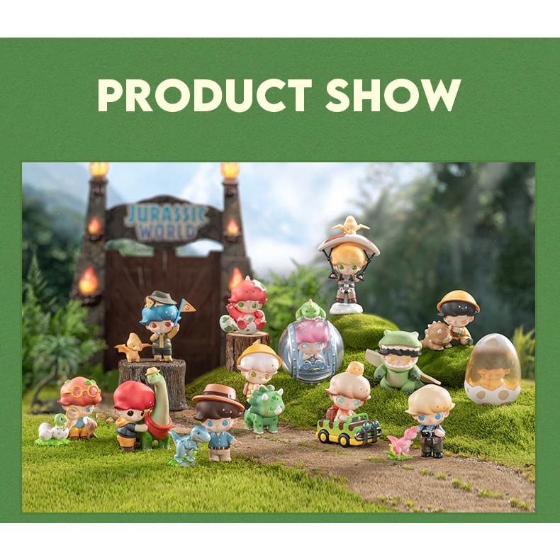 พร้อมส่ง ระบุตัว Pop Mart Dimoo Jurassic World Series - tinyblackhole ...