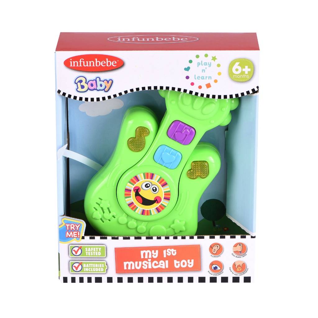 Wel-B x Infunbebe Light n Sounds Guitar (กีต้าร์ของเล่นเด็ก) - ของเล่น ...