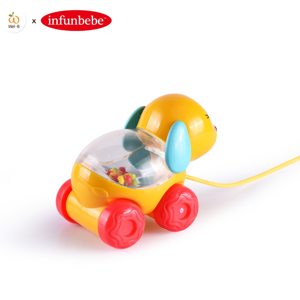 Wel-B x Infunbebe Pull Along Animal Dog (รถลากรูปน้องหมา) - ของเล่น ของ ...