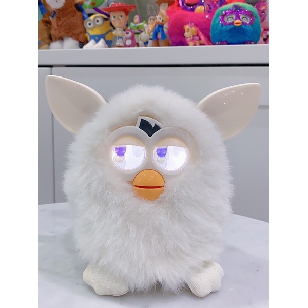 White Yeti Furby Hasbro 2012 เฟอร์บี้สีขาว ทำสปาแล้ว พร้อมเล่น รางถ่าน ...