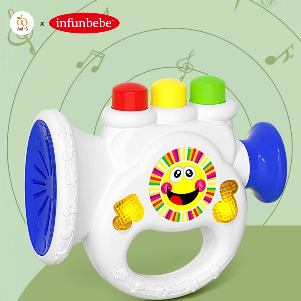 Wel-B x Infunbebe Light n Sounds Trumpet (ทรัมเป็ตของเล่นเด็ก) - ของ ...