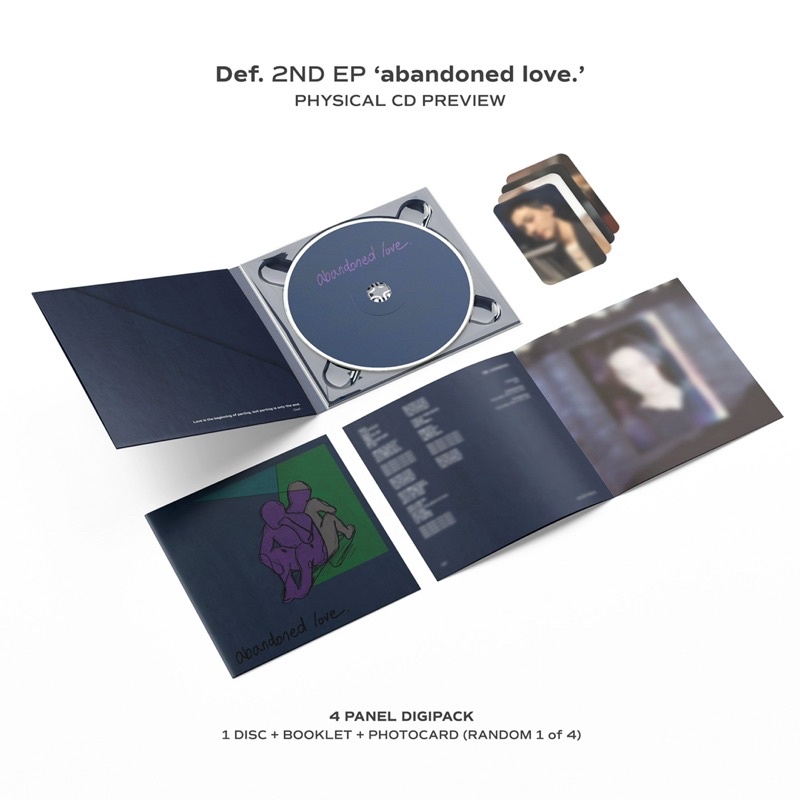 Def. อัลบั้ม 2ND EP album abandoned love. (JAYB GOT7) ลุ้นการ์ดลายเซ็นเ ...
