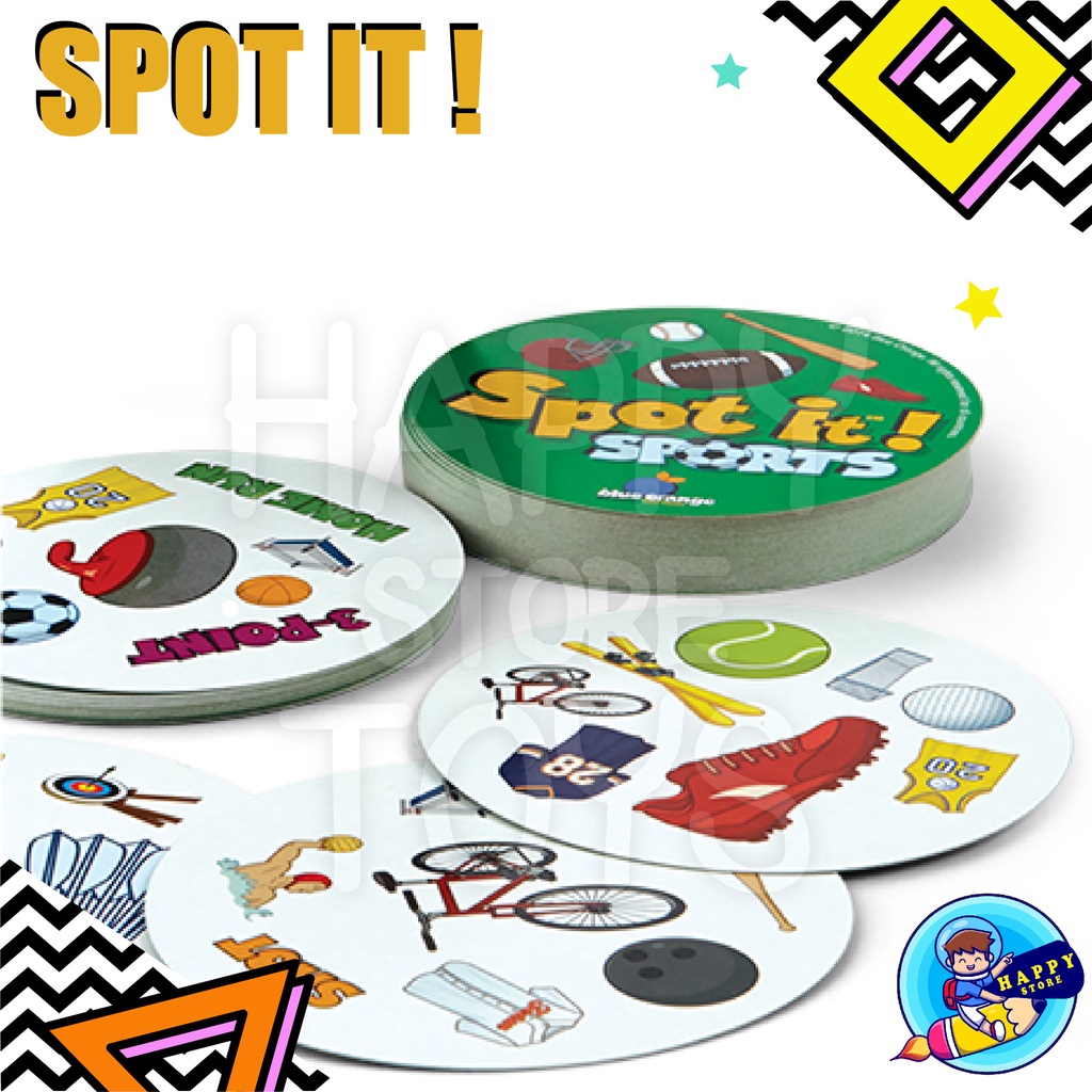 dobble spot it card เกมของเล่น เกมจับคู่ภาพ เกมการ์ด บอร์ดเกม ...