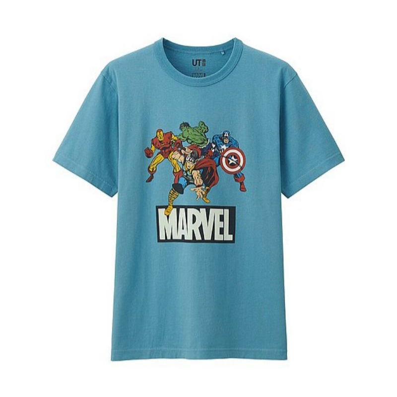 เสื้อยืด - UNIQLO x MARVEL : Size L | Shopee Thailand