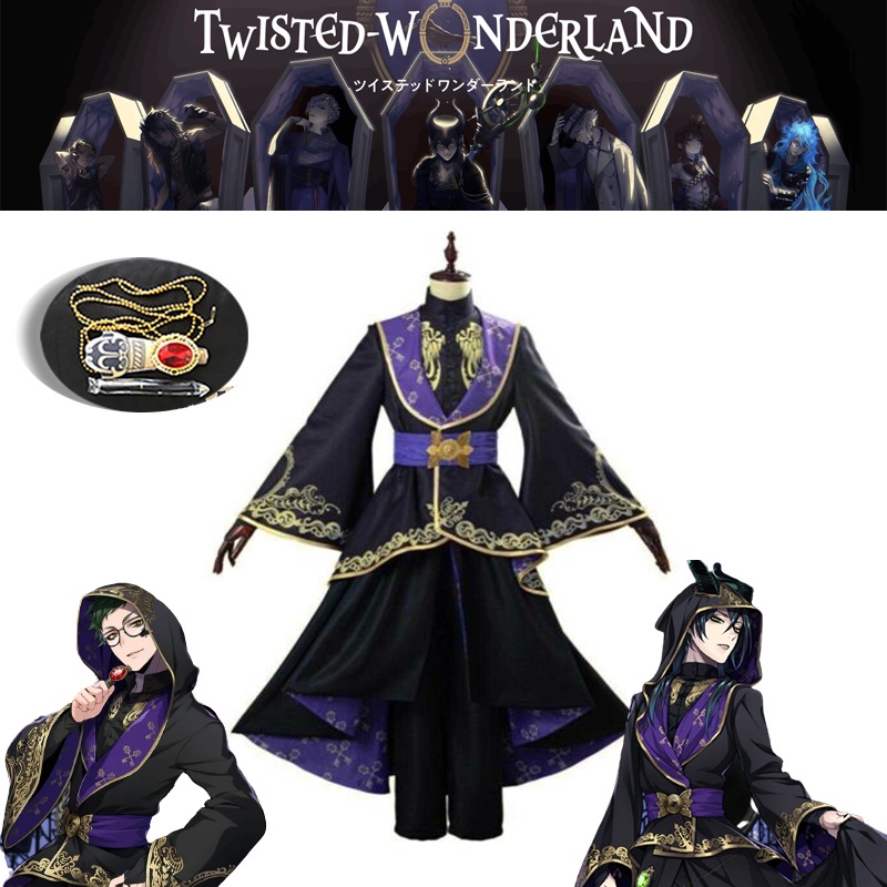 Game Twisted Wonderland Cosplay Costume Adult Men Women Full Suit ...