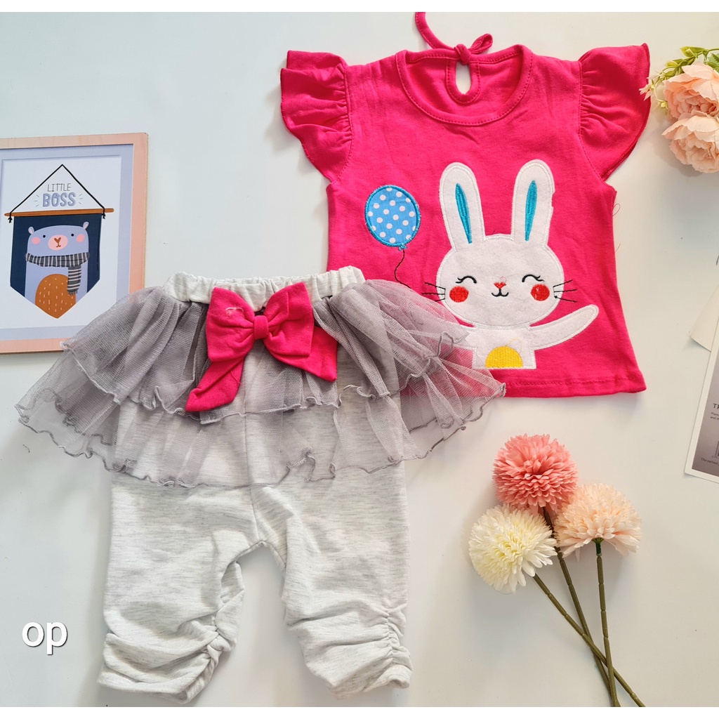 ชุดเสื้อผ้า TUTU Fff SET RABBIT TUTU สําหรับเด็ก - bajubayicute.th ...