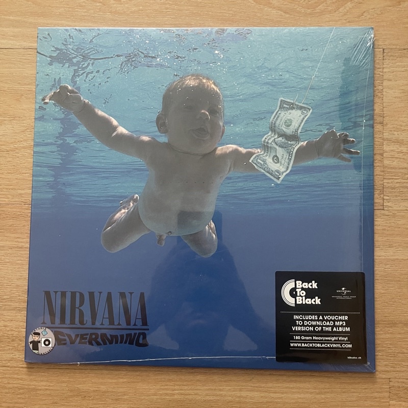 แผ่นเสียง Nirvana อัลบั้ม Nevermind Vinyl LP Album Reissue Remastered ...