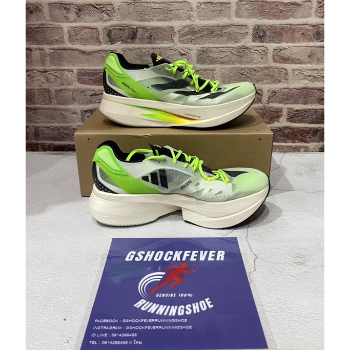 Adidas Adizero Primex สี Linen Green Core Black Beam Yellow ของใหม่ แท้ ...