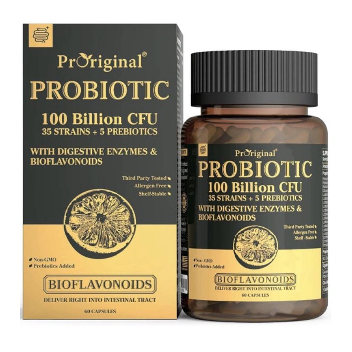 Proriginal Probiotics 100 Billion CFU 60 Capsules - pre4u2 - ThaiPick