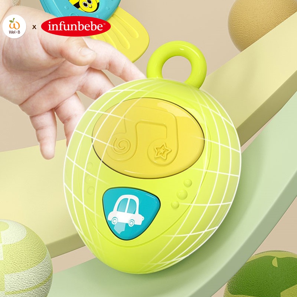 Wel-B x Infunbebe 1st Teething Keys (ยางกัด พวงกุญแจ) - ของเล่น ของเล่น ...