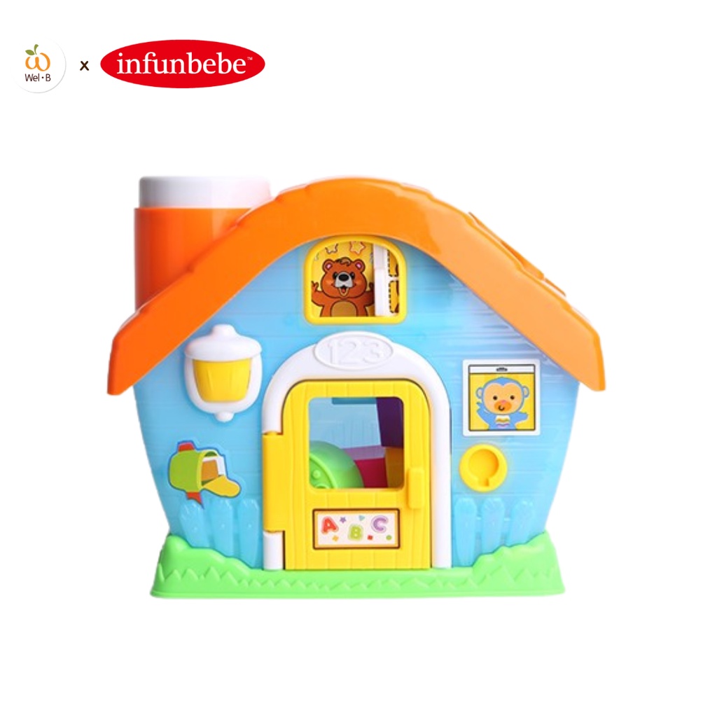 Wel-B x Infunbebe My 1st House (บ้านจำลอง) - ของเล่น ของเล่นเด็ก บ้าน ...