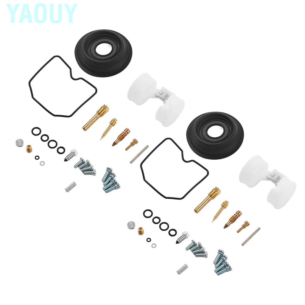 Yaouy 52PCS Carburetor Repair Kit Complete Carb Rebuild Set Replacement ...