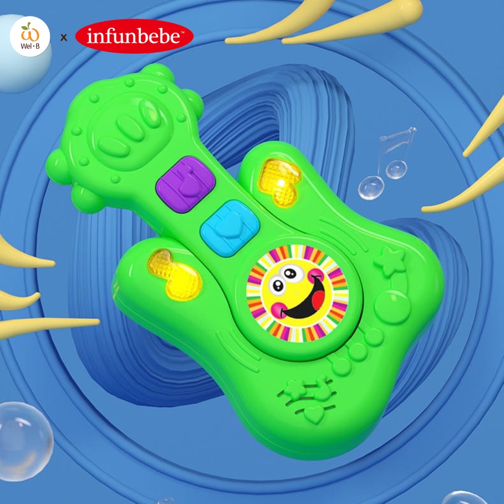 Wel-B x Infunbebe Light n Sounds Guitar (กีต้าร์ของเล่นเด็ก) - ของเล่น ...