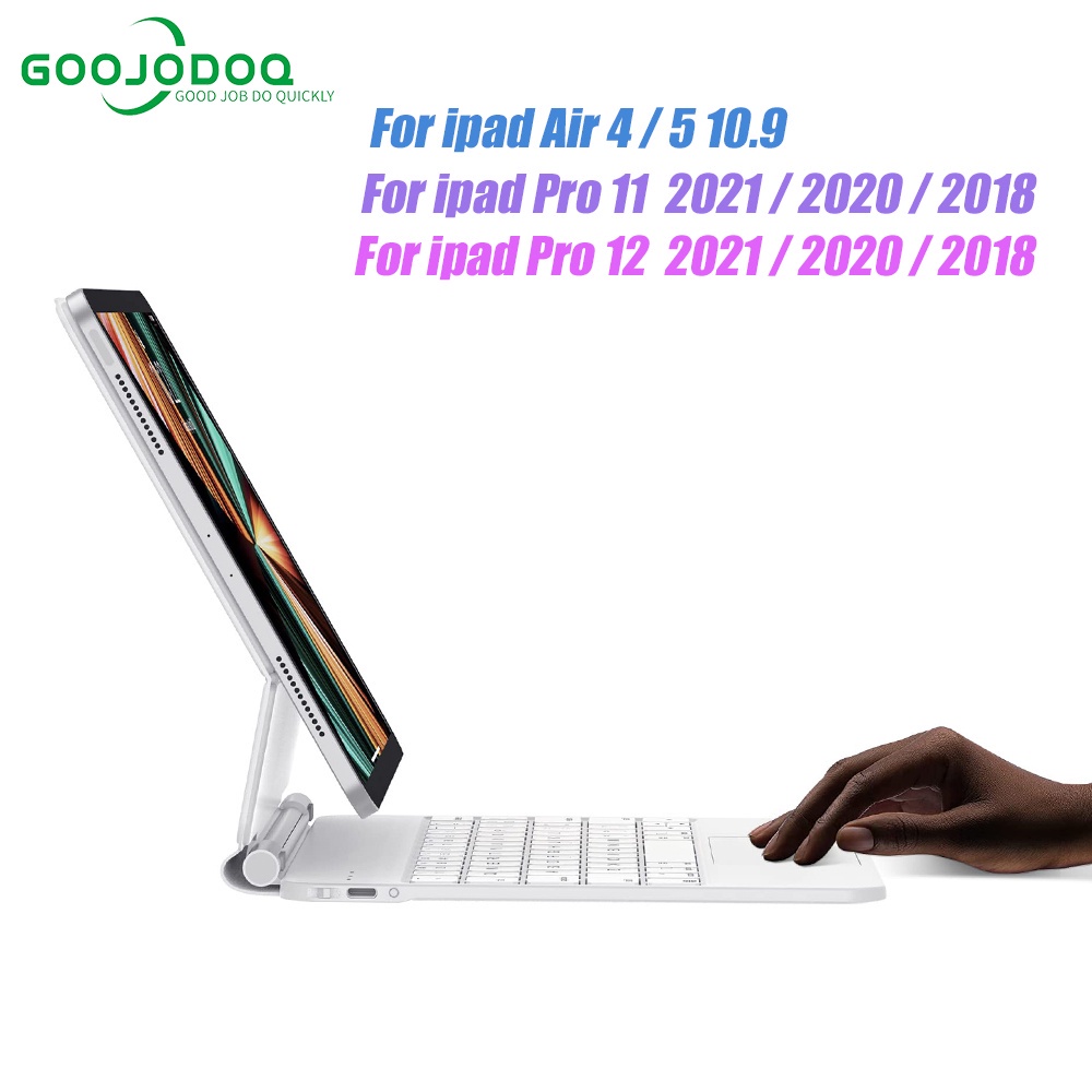 GOOJODOQ ไทยแลนด์สปอต สำหรับเคส lpad พร้อมแป้นพิมพ์มายากลไร้สายบลูทูธ ...