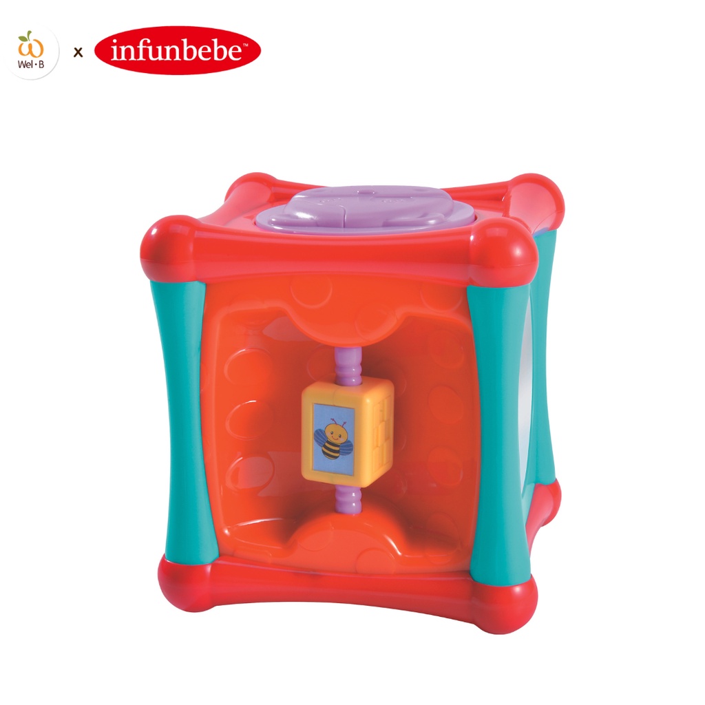 Wel-B x Infunbebe My 1st Activity Cube (กล่องกิจกรมของเล่นเด็ก) - ของ ...