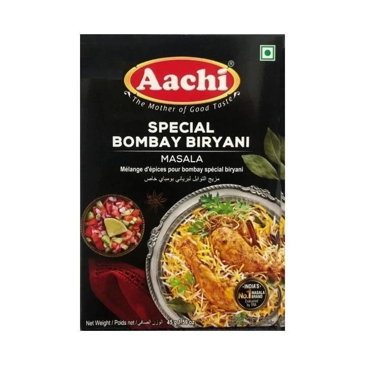 Aachi Bombay Biryani Masala 45g | Shopee Thailand