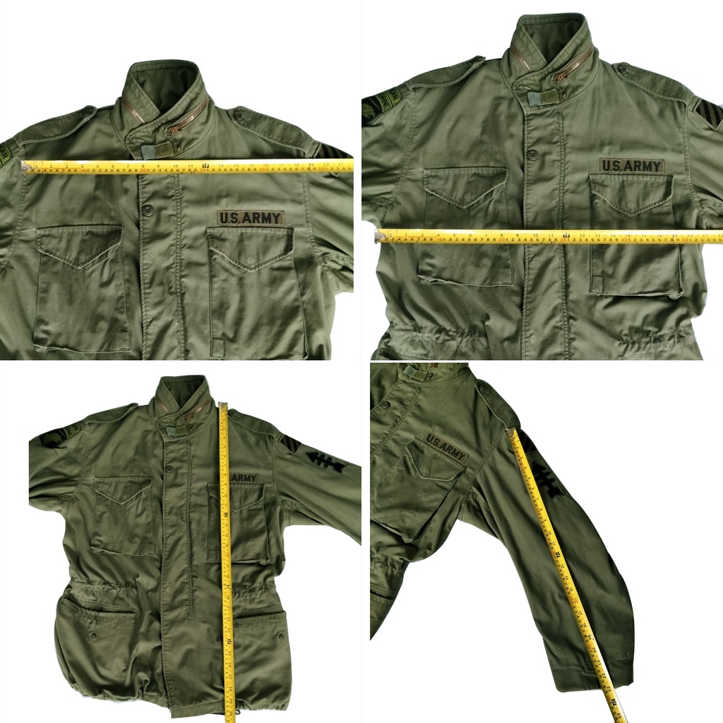 M65 Field Jacket เสื้อทหาร กองทัพ M65 OG USA (004) - num137910 - ThaiPick