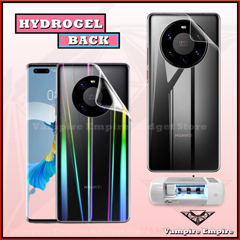 ฟิล์มไฮโดรเจลกันรอยหน้าจอ ด้านหลัง สําหรับ Huawei Mate 60 Pro Plus Mate 60 RS Ultimate Mate X5 ...