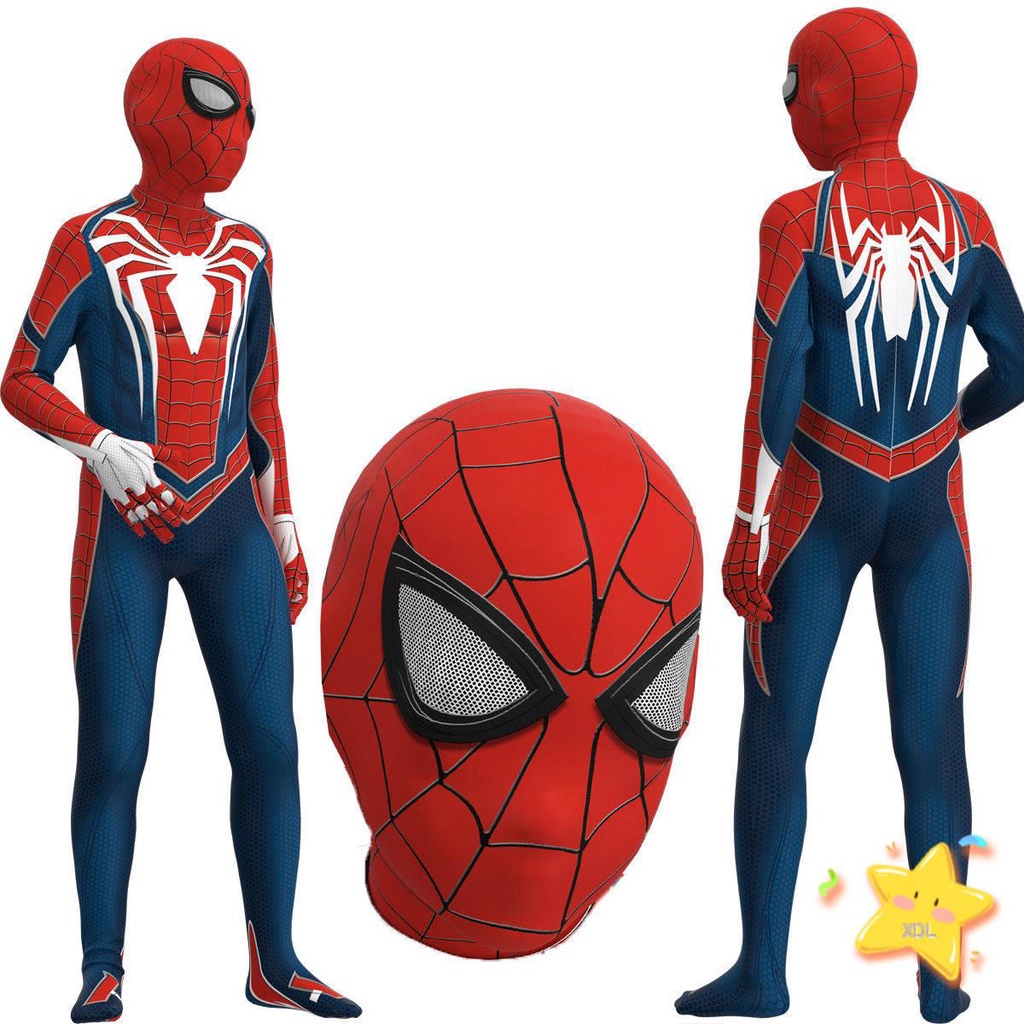 Spiderman Kids costume Cosplay Spider-Man Pakaian Saman Kanak-kanak ...