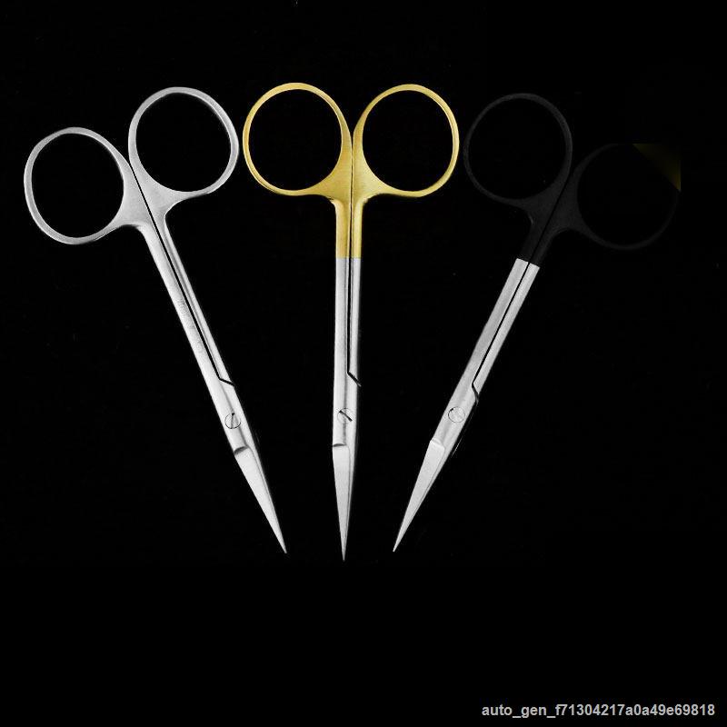 Medical stainless steel scissors buried line double eyelid surgery ...