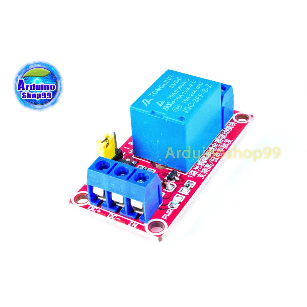 Relay 5V 1 channel 10A 250V แบบ Active High/Low | Shopee Thailand