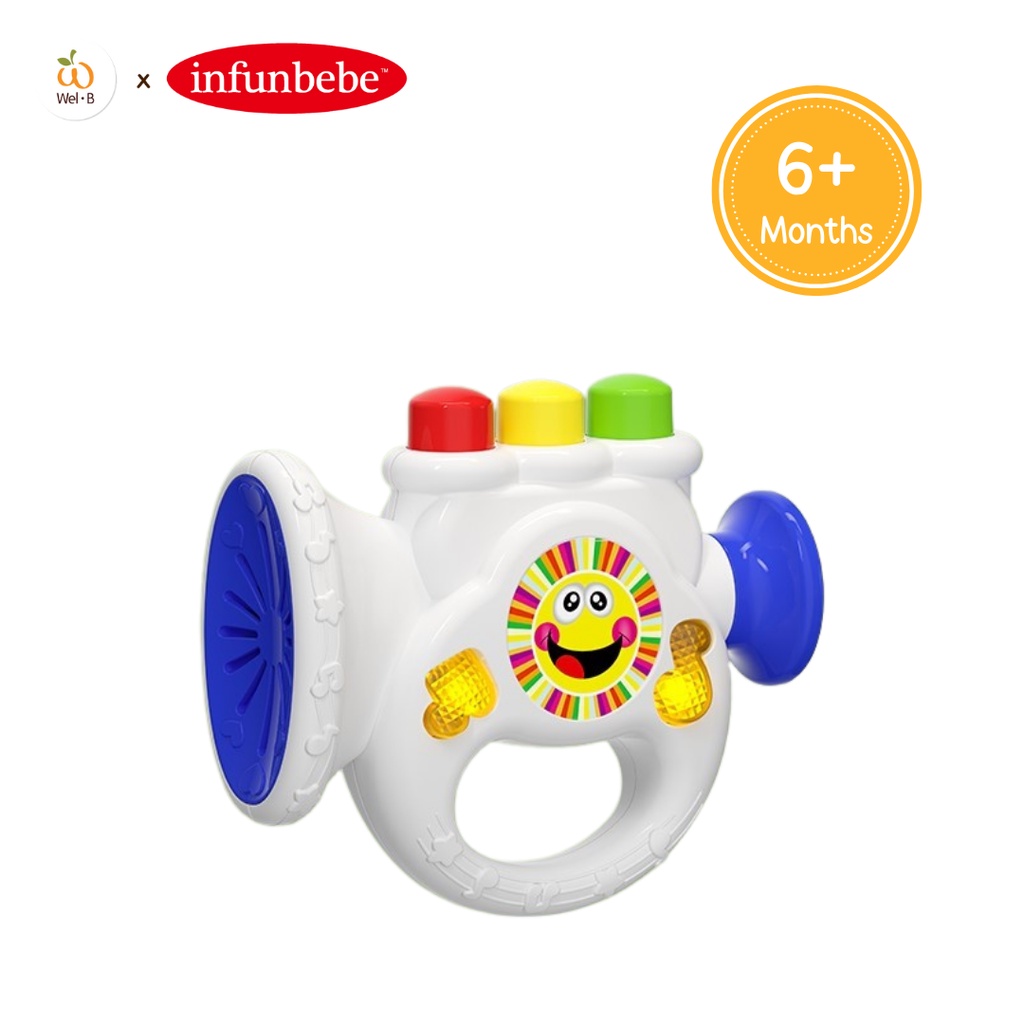 Wel-B x Infunbebe Light n Sounds Trumpet (ทรัมเป็ตของเล่นเด็ก) - ของ ...