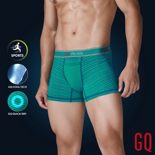 [3 ตัวลดเหลือ 990.-] GQ Cool Tech™ กางเกงในไข่เย็น รุ่น Sports ทรง Trunks | Shopee Thailand