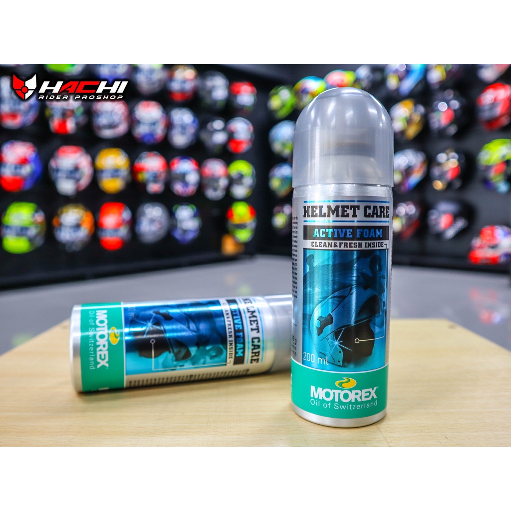 MOTOREX SPRAY สเปรย์ทำความสะอาดหมวกกันน็อค ใช้ได้ทั้งภายนอกและภายใน ครบ ...