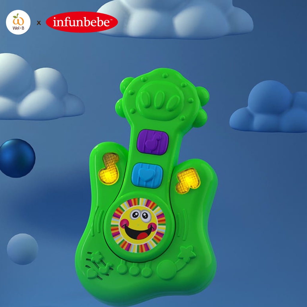 Wel-B x Infunbebe Light n Sounds Guitar (กีต้าร์ของเล่นเด็ก) - ของเล่น ...