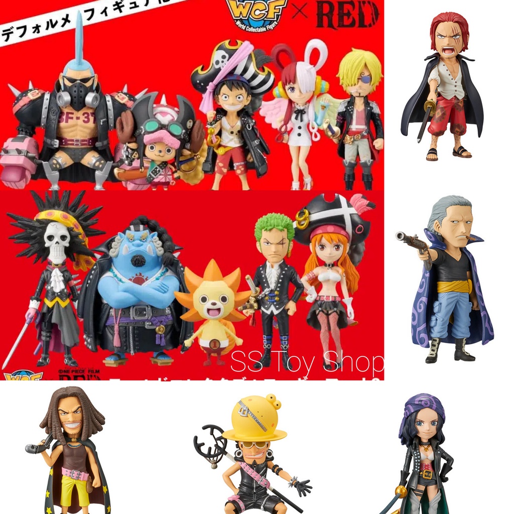 One Piece Film: Red World Collectable Figure Vol.1,2,3 ล็อตญี่ปุ่น | Shopee Thailand