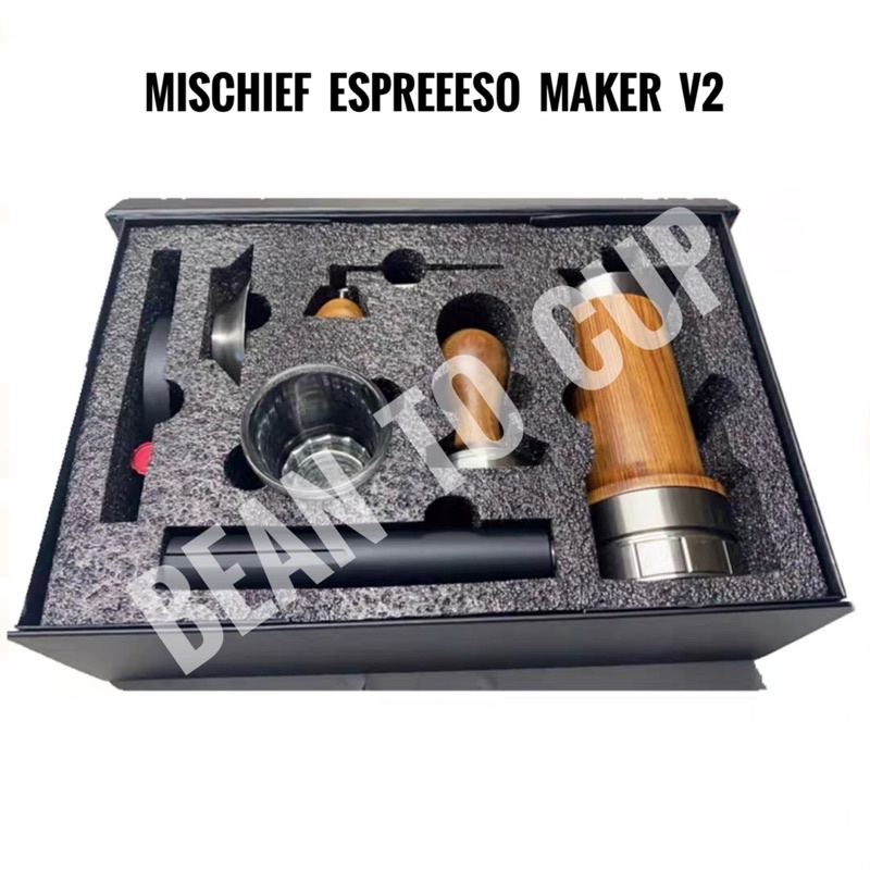 10.10 มีโค้ดลดราคา️ส่งจากไทย️ Mischief Espresso Maker V2 เครื่องสกัดช็อตกาแฟ Manual แบบมือหมุน ...