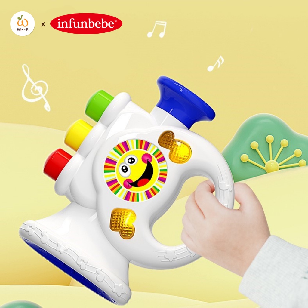 Wel-B x Infunbebe Light n Sounds Trumpet (ทรัมเป็ตของเล่นเด็ก) - ของ ...