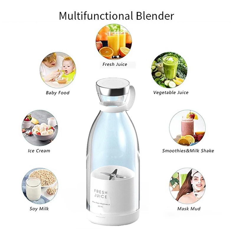 Portable Electric Juicer Blender Usb Mini Fruit Mixers Juicers Fruit ...