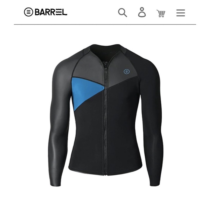 BARREL MENS TRIANGLE NEOPRENE JACKET ( Size : S ) | Shopee Thailand