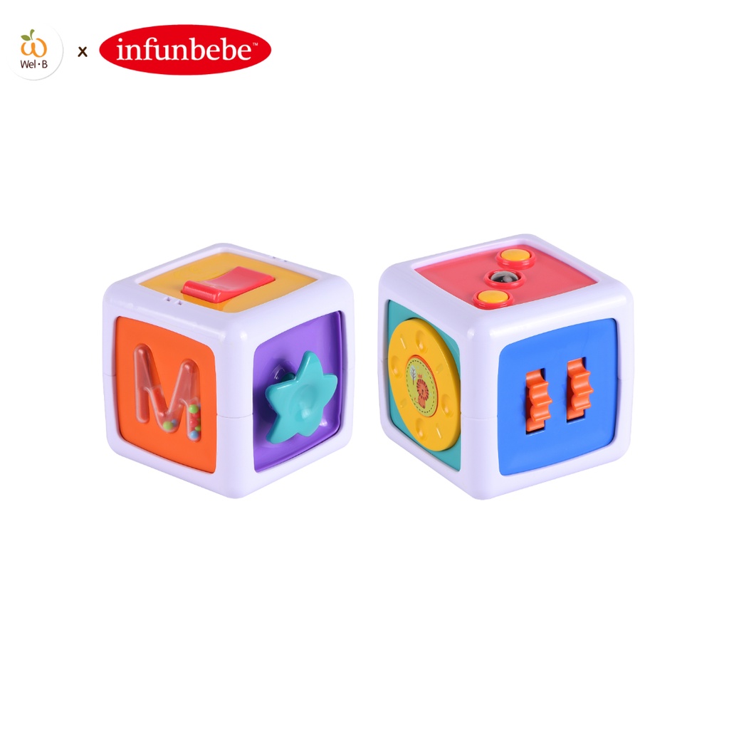 Wel-B x Infunbebe Mini cube (กล่องกิจกรรมของเล่นเด็ก) - ของเล่น ของเล่น ...