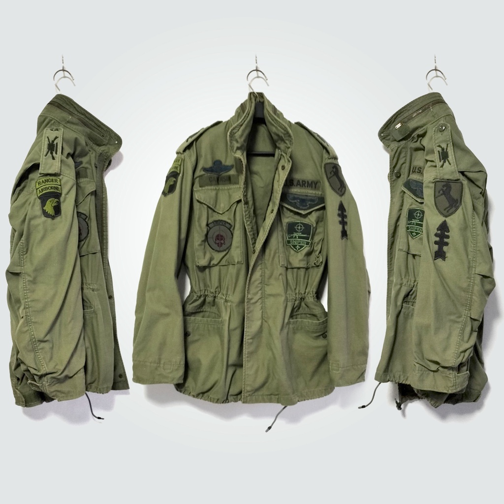 M65 Field Jacket เสื้อทหาร กองทัพ M65 OG USA (003) - num137910 - ThaiPick