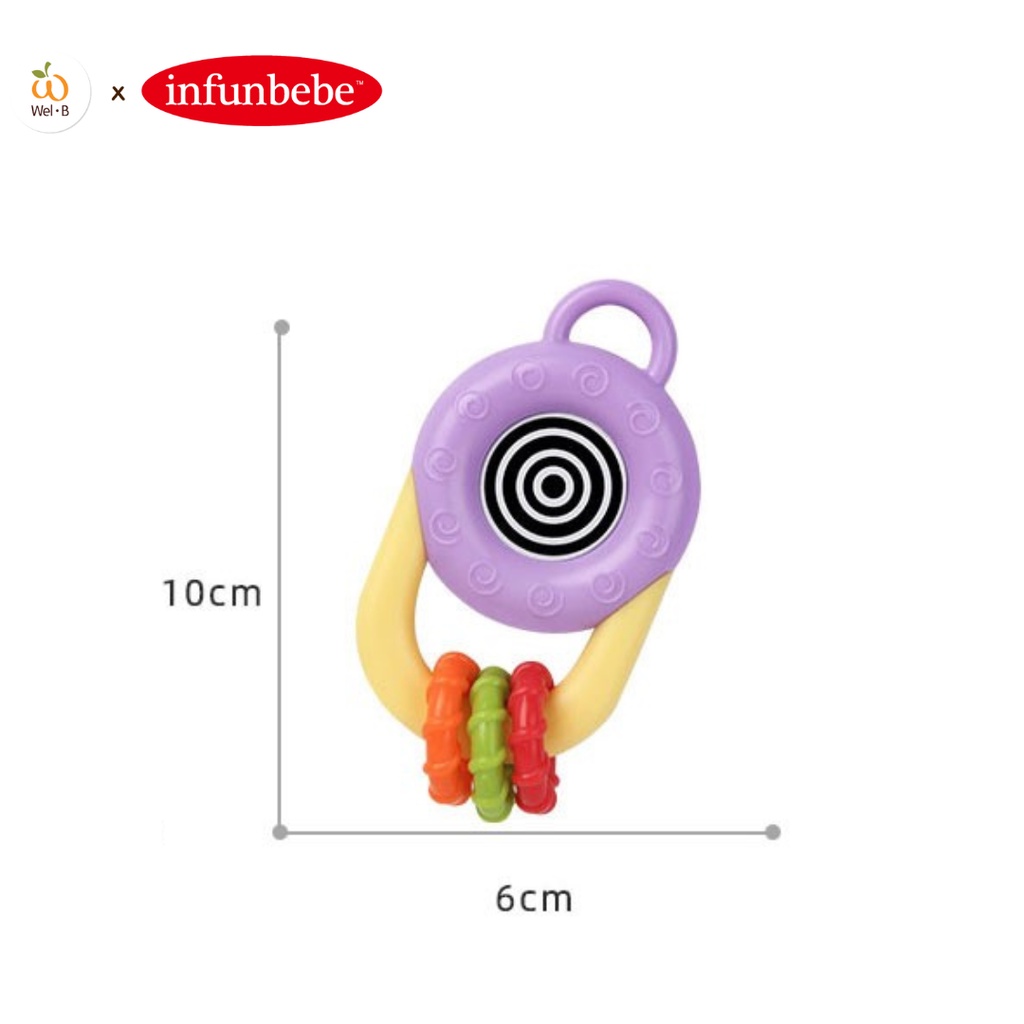 Wel-B x Infunbebe 1st Teething Keys (ยางกัด พวงกุญแจ) - ของเล่น ของเล่น ...