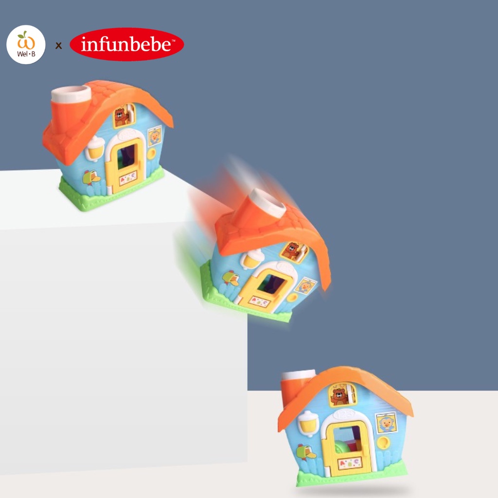 Wel-B x Infunbebe My 1st House (บ้านจำลอง) - ของเล่น ของเล่นเด็ก บ้าน ...