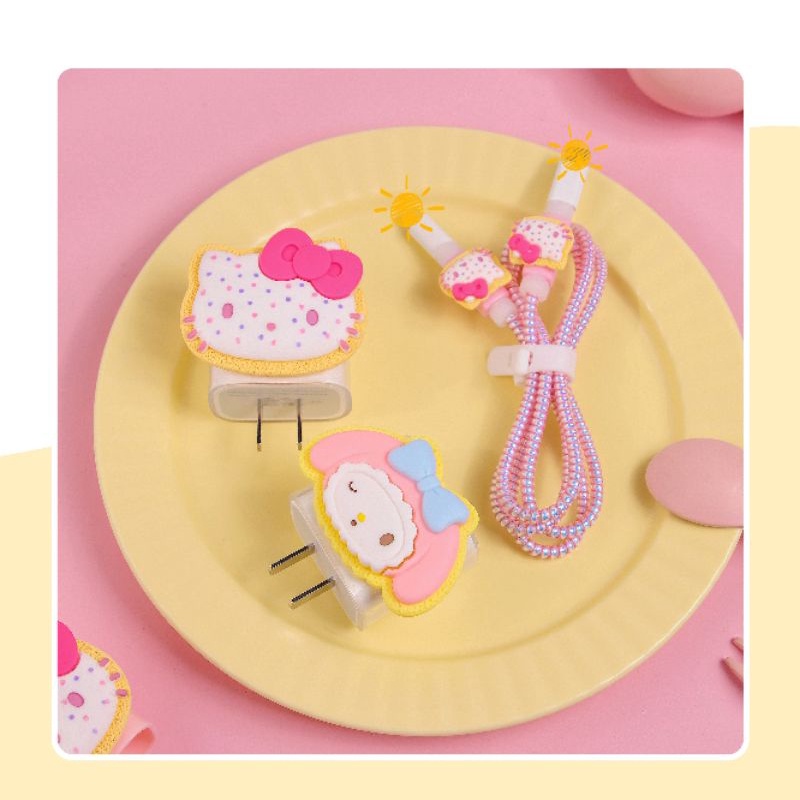 สำหรับ i11-i14promax 18W 20W Set Cable bite For adaptor ถนอมสายชาร์จ - supercase - ThaiPick